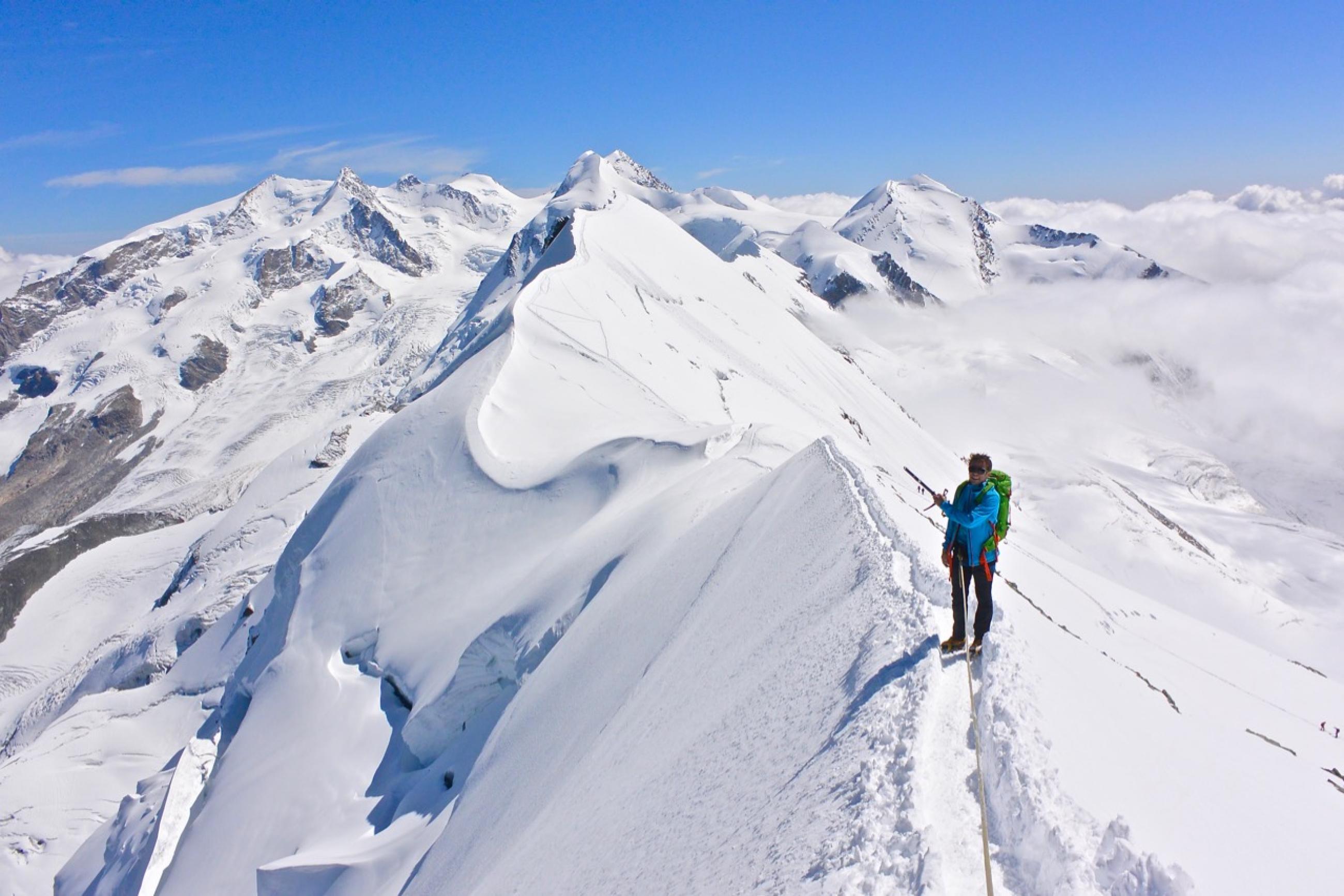 Breithorn 4163m Traversierung | Mountains Sports Zermatt